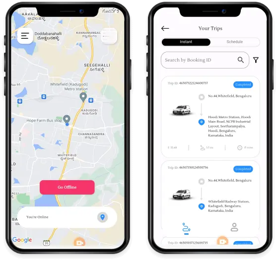 On-demand courier booking & delivery app | Nextbrain